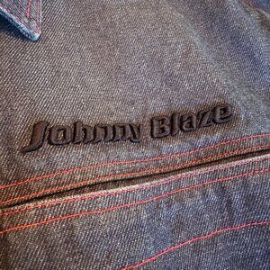 Johnny Blaze | Jackets & Coats | Vtg Johnny Blaze Jean Jacket Men Extra ...